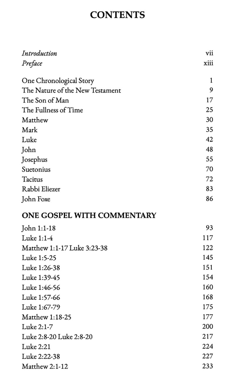 The Book “One Gospel: Matthew, Mark, Luke, And John, Combined As One ...